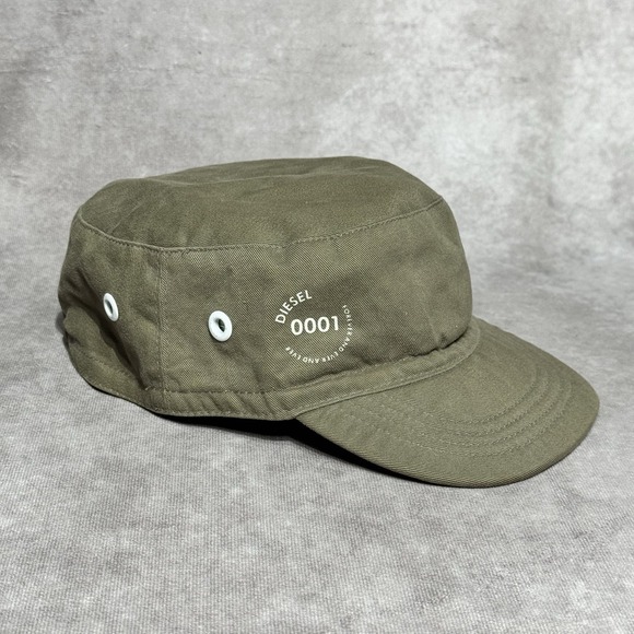 Diesel | Accessories | Vintage Diesel Military Field Y2k Punk Hat Cap ...